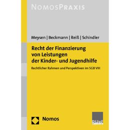 Nomos Recht der Finanzierung von Leistungen der Kinder- und Jugendhilfe - Thomas Meysen, Janna Beckmann, Daniela Reiß, Gila Schindler, Kartoniert (TB)