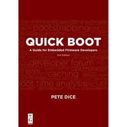 De Gruyter Quick Boot - Pete Dice, Kartoniert (TB)