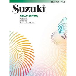 Alfred Music Publishing Suzuki Cello School.Vol.3 - Shinichi Suzuki, Geheftet