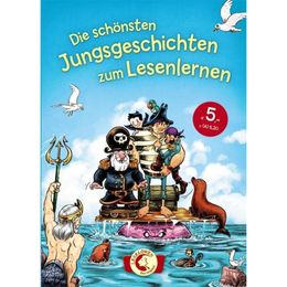 Loewe Verlag Die schönsten Jungsgeschichten zum Lesenlernen, Gebunden