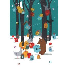 Adventskalender - Weihnachten bei den Tieren im Wald