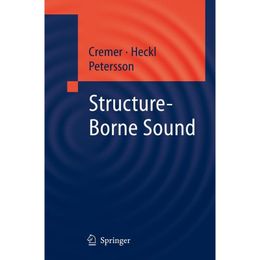 Springer Structure-Borne Sound - Lothar Cremer, Manfred Heckl, Björn A.T. Petersson, Gebunden