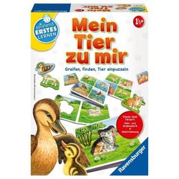 RAVENSBURGER VERLAG Puzzlespiel: Mein Tier zu mir