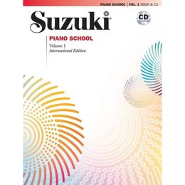 Alfred Music Publishing Suzuki Piano School, New International Edition, w. Audio-CD.Vol.1 - Shinichi Suzuki, Kartoniert (TB)