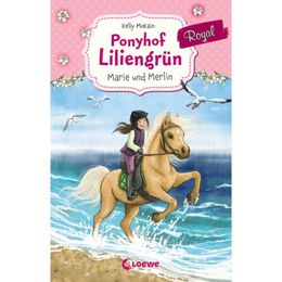 Loewe Marie und Merlin / Ponyhof Liliengrün Royal Bd.1 - Kelly McKain, Gebunden