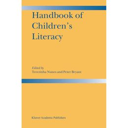 Springer Handbook of Children's Literacy, Gebunden