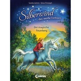 Loewe Verlag Der magische Feuerberg / Silberwind, das weiße Einhorn Bd.2 - Sandra Grimm, Gebunden