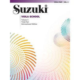 Alfred Music Publishing Suzuki Viola School.Vol.3 - Shinichi Suzuki, Geheftet