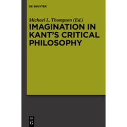 De Gruyter Imagination in Kant's Critical Philosophy, Kartoniert (TB)