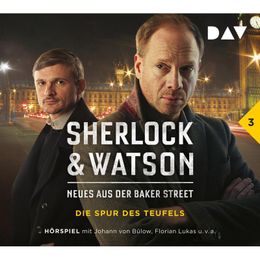 Sherlock & Watson - Neues aus der Baker Street - 3 - Die Spur des Teufels - Viviane Koppelmann (Hörbuch)