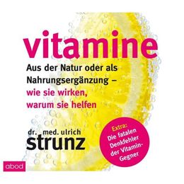 Vitamine,Audio-CD - Ulrich Strunz (Hörbuch)