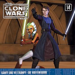 FOLGENREIC Star Wars - The Clone Wars: Kampf und Wettkampf / Die Waffenfabrik - The Clone Wars (Hörbuch)