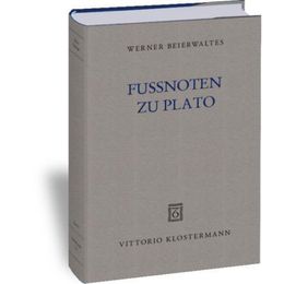 Klostermann Fußnoten zu Plato - Werner Beierwaltes, Leinen