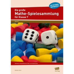 Die große Mathe-Spielesammlung für Klasse 7, m. 1 Beilage - Günther Koch, Geheftet