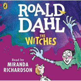 The Witches,4 Audio-CDs - Roald Dahl (Hörbuch)