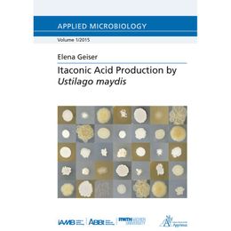 Itaconic Acid Production by Ustilago maydis - Elena Geiser, Kartoniert (TB)