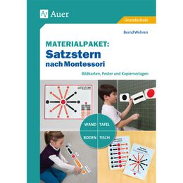 Materialpaket: Satzstern nach Montessori - Bernd Wehren, Geheftet