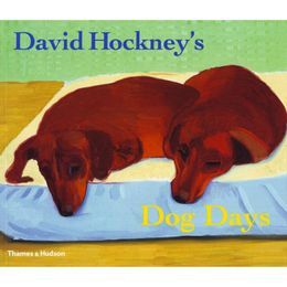 David Hockney's Dog Days - David Hockney, Kartoniert (TB)