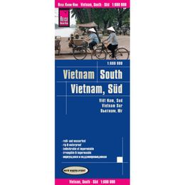 World Mapping Project / Reise Know-How Landkarte Vietnam Süd (1:600.000). South Vietnam / Viet Nam sud / Vietnam sur, Karte (im Sinne von Landkarte)