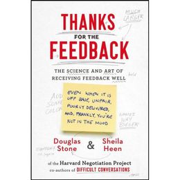 Penguin Thanks for the Feedback - Douglas Stone, Sheila Heen, Kartoniert (TB)
