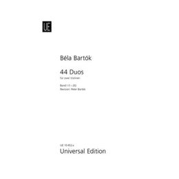 Universal Edition 44 Duos.Bd.1 - Béla Bartók, Kartoniert (TB)