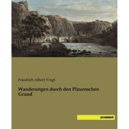 Wanderungen durch den Plauenschen Grund - Friedrich Albert Voigt, Kartoniert (TB)