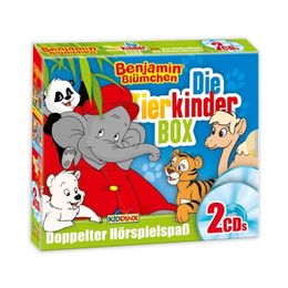 Benjamin Blümchen - Benjamin Blümchen - Die Tierkinder-Box,2 Audio-CD - Benjamin Blümchen (Hörbuch)