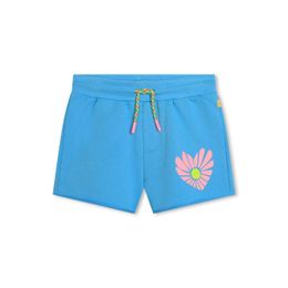 Billieblush Shorts Billieblush Blaue Shorts für Mädchen Blumenherz Baumwolle