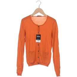 René Lezard Rene Lezard Damen Strickjacke, orange, Gr. 34