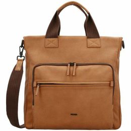 Picard Casual Handtasche Leder 41 cm Laptopfach cognac