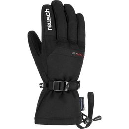 Reusch Skihandschuhe Outset R-TEX® XT mit TecFill-Kunstfaserisolierung, schwarz|weiß