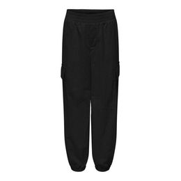 KIDS Only Cargohose KOGECHO CARGO PARACHUTE PANT PNT NOOS, schwarz