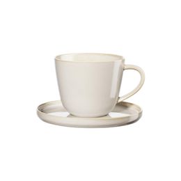 Asa kaffeetasse mit unterteller, tofu