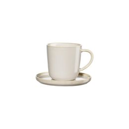 Asa espressotasse mit unterteller, tofu