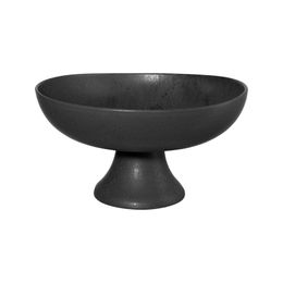 Asa obstschale auf fuß, black iron