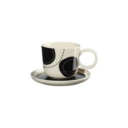 Asa kaffeetasse mit unterteller, artiste