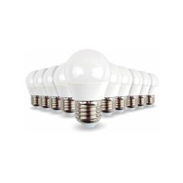 Los mit 10 LED-Lampen E27 Mini Globe 5.5W 470 Lumen Farbtemperatur: Warmweiß 2700K