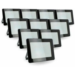 Lot von 10 LED-Scheinwerfern 30W IP65 im Freien Température de Couleur: Blanc Chaud 3000K