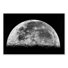 Posterlounge Poster NASA, Der Mond