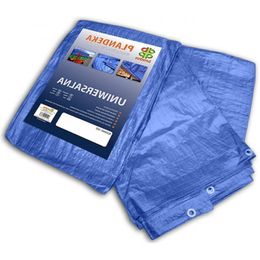 bradas Gewebe-Schutzplane 60g/qm 3x4 - Blau