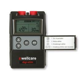 Wellcare DigiStim tens- & EMS-Kombi-Gerät mit selbstklebenden Elektroden 89220 - Sanowell