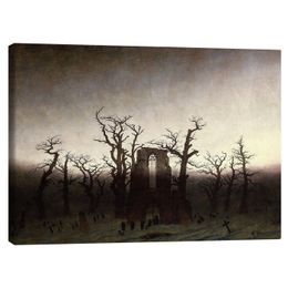 Posterlounge Leinwandbild Caspar David Friedrich