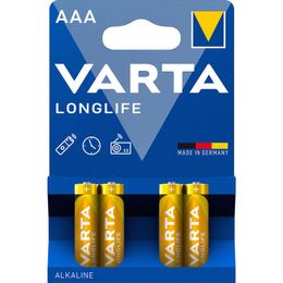 Longlife Micro aaa Batterie 4103 (4er Blister) - Varta