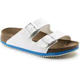 Birkenstock - Sandale Arizona Super Grip, Birko-Flor, weiß, normal, Größe 37