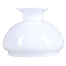 Home4Living Lampenschirm Petroleumglas weiß Lampenglas Ersatzglas Vestaschirm Ø 124mm, Dekorativ
