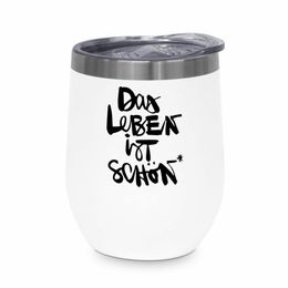 PPD Thermobecher Schönes Leben Thermo Mug 350 ml, Edelstahl
