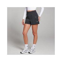 MP Damen Velocity Doppellagige Shorts — Schwarz - XXL