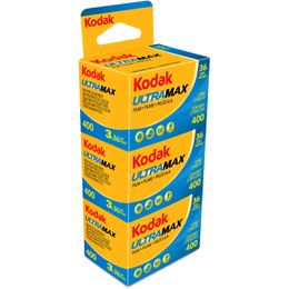 Kodak Farbnegativfilm Ultra Max 400 135 36 3er Pack