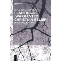 De Gruyter Plantinga's 'Warranted Christian Belief', Kartoniert (TB)