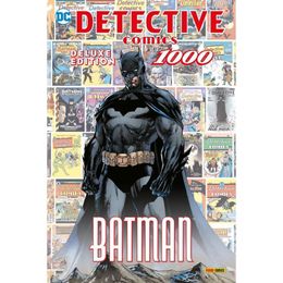 Batman: Detective Comics 1000 (Deluxe Edition) - Scott Snyder, Greg Capullo, Christopher Priest, Neil Adams, Brian Michael Bendis, Alex Maleev, Geoff Johns, Kelley Jones, James Tymion IV, Alvaro Martinez Bueno, Tom King, Tony S. Daniel, Joëlle Jones, Peter J. Tomasi, Doug Mahnke, Jim Lee, u.a., Gebunden